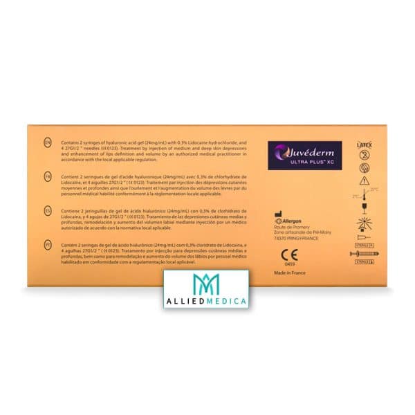 JUVEDERM® ULTRA PLUS XC - Allied Medica