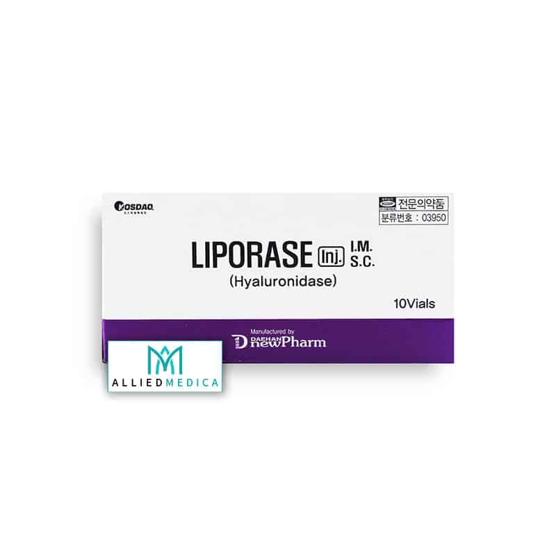 LIPORASE (Hyaluronidase) 1500U - Allied Medica