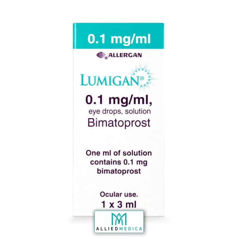 LUMIGAN® 0.1mg/ml 1x3ml - Allied Medica